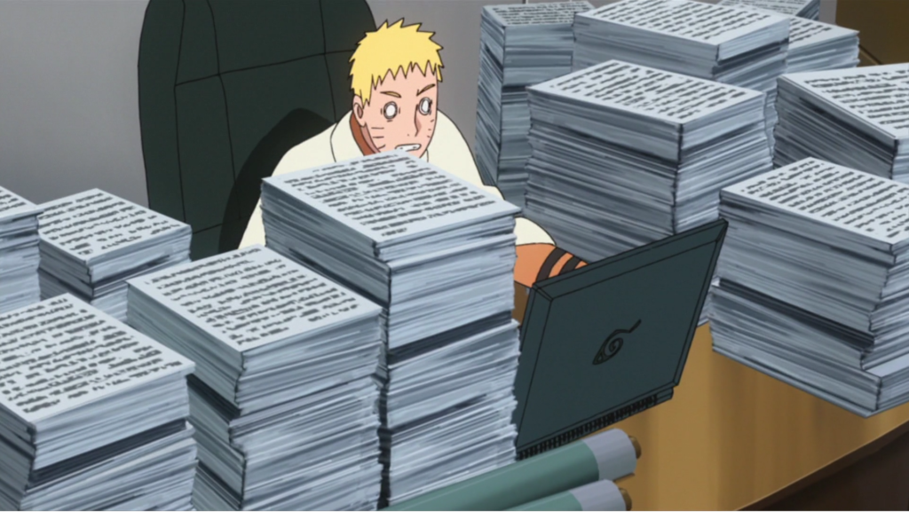 Naruto Paperwork 1 - Anime Feminist