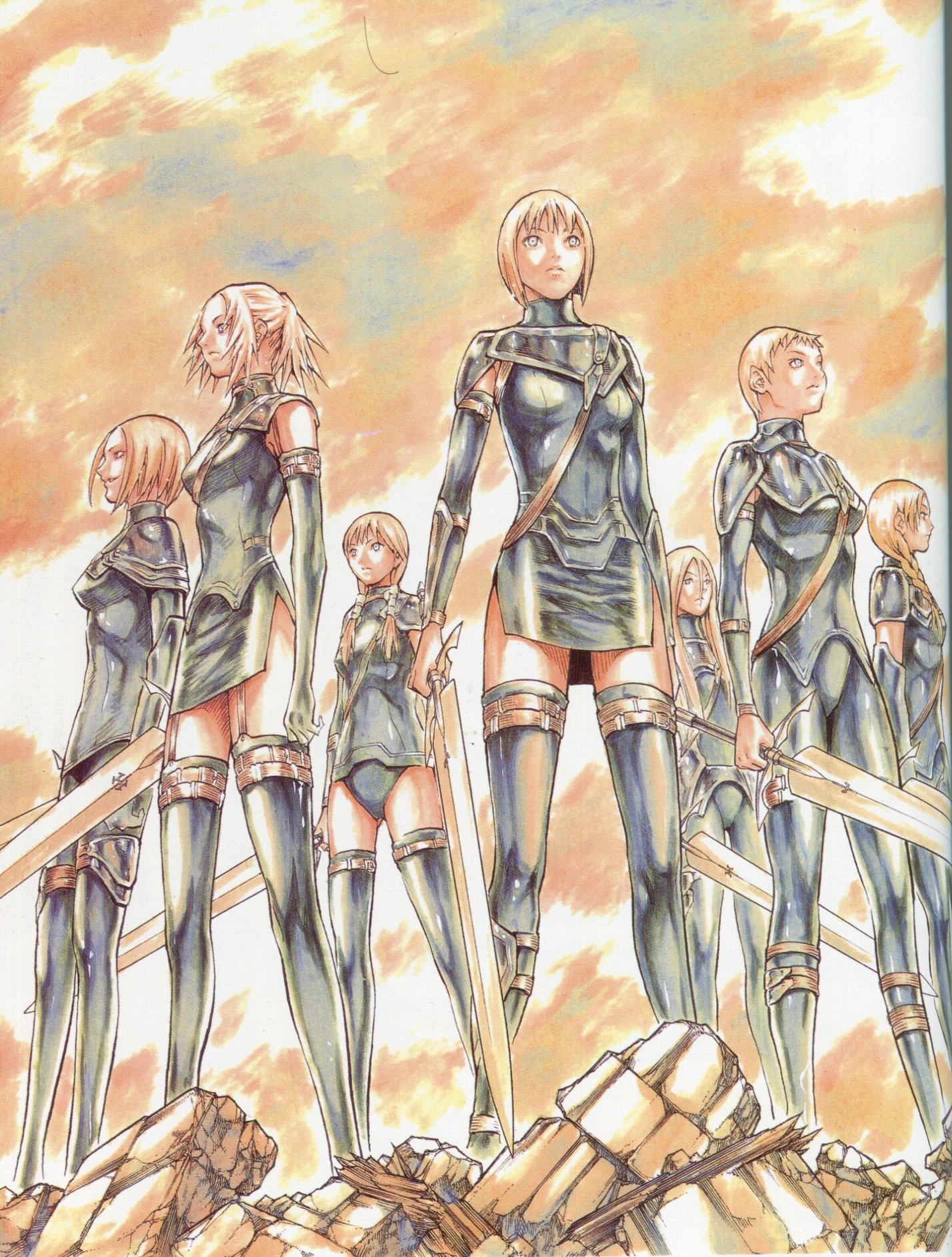 claymore cover - Anime Feminist